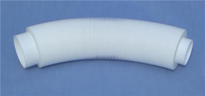 China White Color PTFE Bellows ,  Corrugated Bellows ODM OEM Available for sale