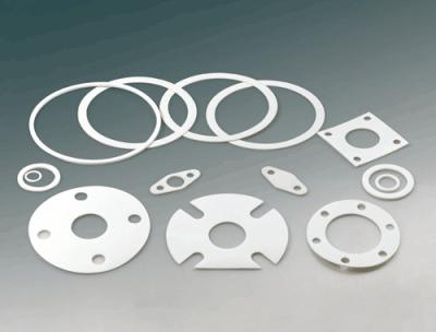 China Highly Compressible Soft PTFE Gasket Non Contaminating Good Seal Ability for sale