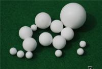 China White Machined Solid PTFE Balls None Toxic for sale