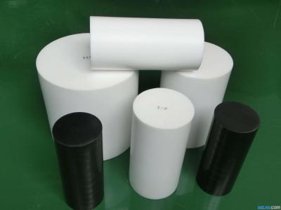 China Smooth White PTFE Rod High Chemical Resistance for sale