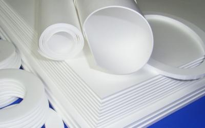 China Smooth Surface PTFE Expanded Sheets Non Abrasion for sale