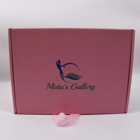 China Cmyk Printing Custom Paper Shopping Bags Cardboard Pink Shoe Boxes With Ribbon for sale
