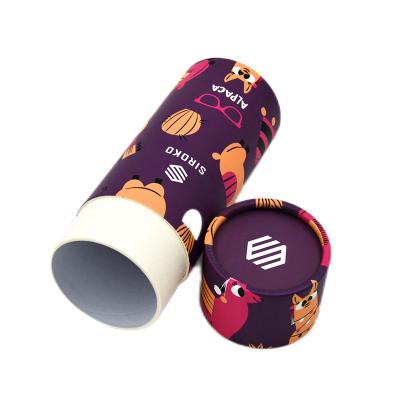China Customized Small Round Cosmetic Packaging Boxes For Essential Oils With Logo FSC for sale