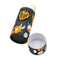 China Recyclable Corrugated Mailer Boxes Mixed Colour Round Tissues Box Travel Car Cup Holder for sale