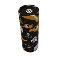 China Corrugated Mailer Mixed Colour Round Tissues Box Holder For Car Golf Foil Logo for sale