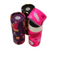 China Cmyk Printing Corrugated Mailer Boxes Round Gifts For Essential Oil Bottle Packaging Box for sale