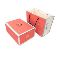 China Pink Papercard Luxury Gift Boxes Set For Weddings Graduations Birthday for sale