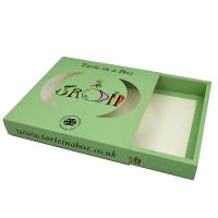 China FSC Sliding Drawer Gift Boxes Small For Green Festival Gift Packaging for sale