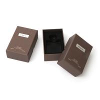 China Lid And Base Two Pieces Luxury Gift Boxes Brown Paper With Perfume UV Printing for sale
