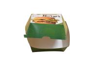 China FSC One Piece Corrugated Mailer Boxes Party Mini Burger Boxes for sale
