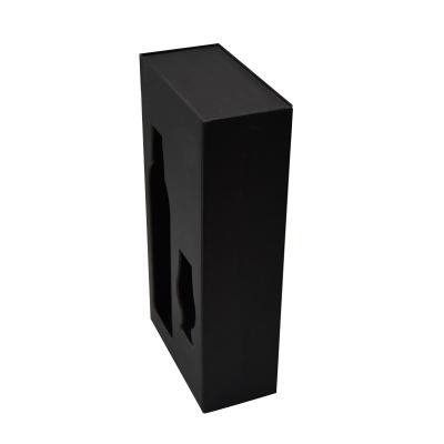 China Deluxe Wine Bottle Gift Box Cardboard Wine Bottle Box Packaging for sale