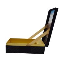 China Luxury Gifts Preferred 2 Bottles Wine Packaging Box High End Atmosphere for sale