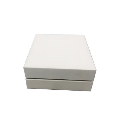 China White Color Luxury Classic Rigid Cardboard Gift Boxes For Necklace for sale