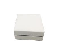 China White Color Luxury Classic Rigid Cardboard Gift Boxes For Necklace for sale