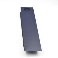 China Customized 3 Minute Exquisite Single Copper Paper Blue Handbag For Luxury Gift Packaging for sale