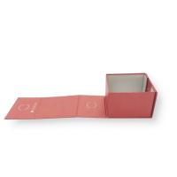 China Pink Foldable Magnetic Exquisite Gift Box Recycled Cardboard Gift Boxes for sale