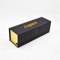 China Custom Logo Magnetic Closure Wine Bottle Gift Box for sale