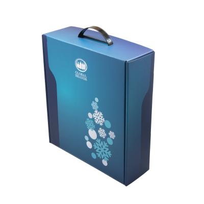 China Exquisite Customizable Wine Bottle Gift Box for holiday celebrations for sale