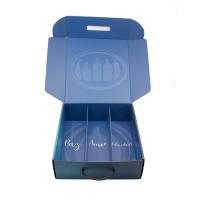 China Exquisite Customizable Wine Bottle Gift Box for holiday celebrations for sale