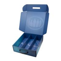 China Exquisite Customizable Wine Bottle Gift Box for holiday celebrations for sale