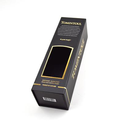 China Gift Packaging Wine Bottle Gift Box With Customizable Design for sale