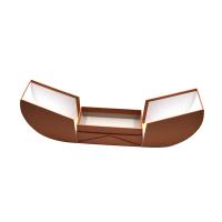 China Custom Luxury Ring Box Anti-Pressure Nude Design Made From Durable Paper Material for sale