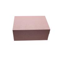 China Custom Logo Pink Foldable Gift Box With Magnetic Lid Perfume Makeup Packaging Cosmetic for sale