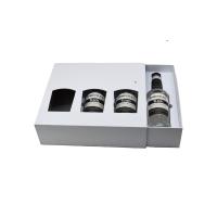 China Recyclable Kraft Paper Customizable 3 Bottle Wine Gift Boxes Corrugated Cardboard for sale
