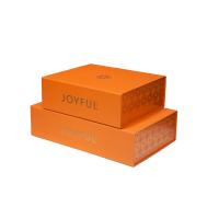 China Rigid Magnetic Gift Box Packing Emboss Logo Folding Collapsible For Small Business for sale