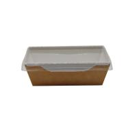 China Custom Eco-Friendly Disposable Kraft Chicken Lunch Paper Box For Hot Food And Fruits for sale