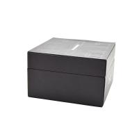 China High-End Grey Flip-Top Watch Case Jewelry Gift Box Handcrafted Paper Candles and Perfume Packaging for sale