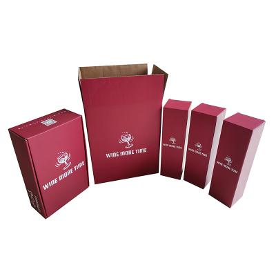 China Custom Logo Printed Free Design Corrugated Cardboard Paper Packaging Box Tear Self Sealing Gift Box For Shipping for sale