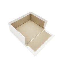 China Customized Personalized White Foldable Corrugated Paper Envelope Packaging Boxes for sale