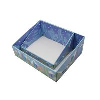 China Custom Logo Display Boxes for Store Shop Gold Foil Printed Square Shaped Packaging for Gift for sale