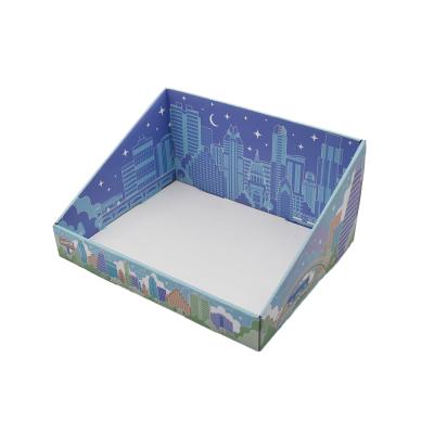 China Custom Logo Display Boxes for Store Shop Gold Foil Printed Square Shaped Packaging for Gift for sale