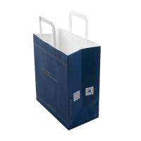 China Handle Gift Bag with Printed Logo for Clothing Store Packaging and Shopping Paper Bags for sale