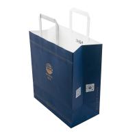 China Handle Gift Bag with Printed Logo for Clothing Store Packaging and Shopping Paper Bags for sale
