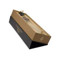 China Custom Logo Accepted Bottle of Wine Keepsake Box Customizable Keepsake Wine Box for sale