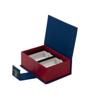 China Eco-Friendly Luxury Gift Box with Customizable Size and Magnetic Closure for Two-Deck Playing Cards for sale