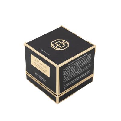 China Eco-Friendly Recyclable Luxury Gift Box with Matte Gloss Lamination and Hot Stamping for Premium Perfume Packaging for sale
