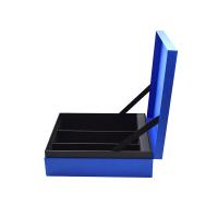 China Luxury 3-Bottle Wine Holder with Elegant Matte Finish and Customized Logo for Premium Gift Packaging for sale