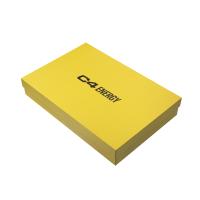 China Luxury Gift Box with Magnetic Flip Closure Customized Color and Hot Stamping for Premium Packaging for sale