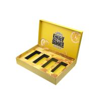 China Luxury Gift Box with Magnetic Flip Closure Customized Color and Hot Stamping for Premium Packaging for sale