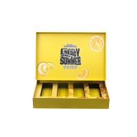 China Luxury Gift Box with Magnetic Flip Closure Customized Color and Hot Stamping for Premium Packaging for sale