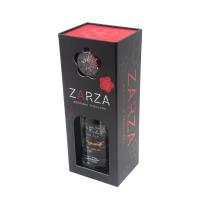 China Custom Logo Printed Luxury Black Red Magnetic Folding Cardboard Wine Gift Box for sale