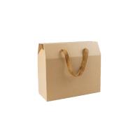 China Eco-Friendly Custom Logo Printed Corrugated Cardboard Mailer Box Gift Box With Handle for sale