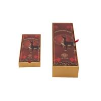 China Chinese Style High-End Reusable Luxury Gift Box with Flip Top Magnetic Closure and Ribbon for Small Business for sale