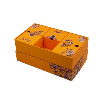 China Custom Size Eco-Friendly High-End Luxury Gift Box and Rigid Cardboard Box for Food Packing for sale