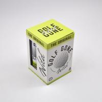 China High-End Custom Logo Printed Golf Ball Gift Box with Clear Window and Recycle Paperboard for Fashion Trend Packaging for sale