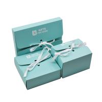 China Fashion Trend Recyclable Collapsible Gift Paper Box with Ribbon Packing for Christmas Birthday Wedding for sale